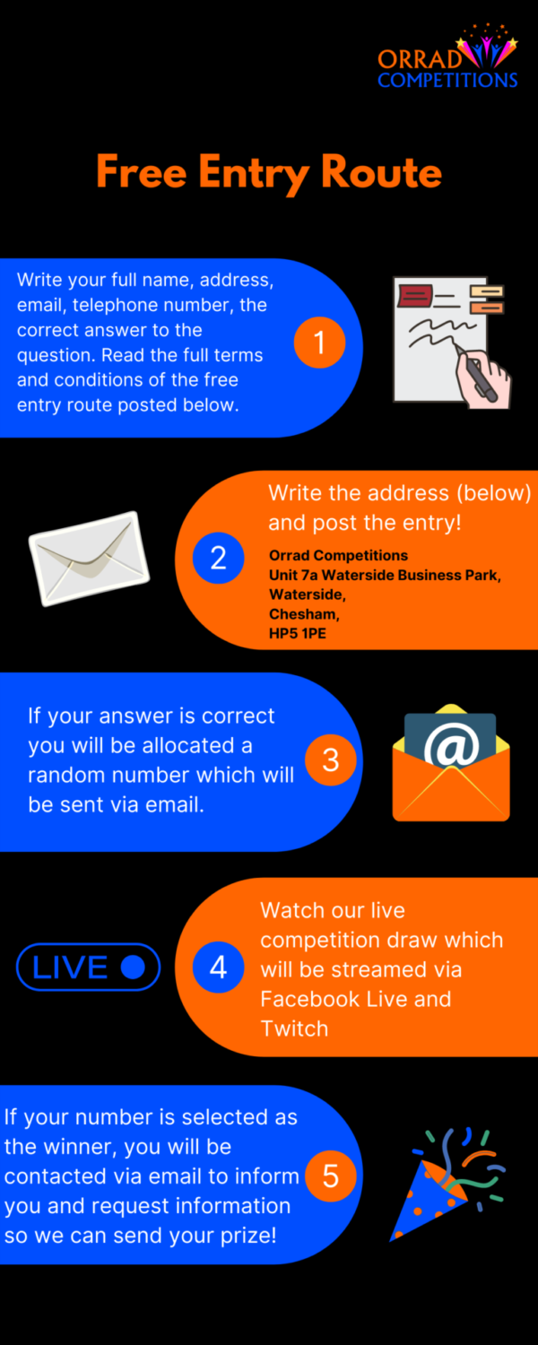 Free Entry Route - Orrad Competitions